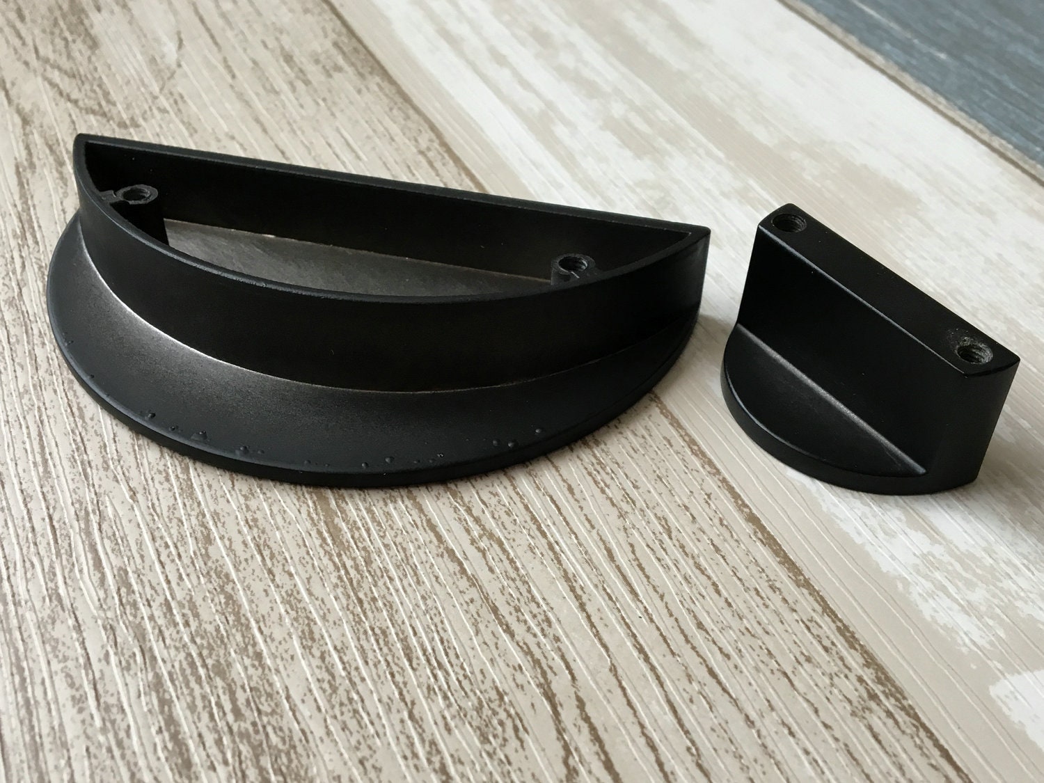 1.25 2.5 C-C Half Circle Brushed Gold Pulls Drawer | Etsy