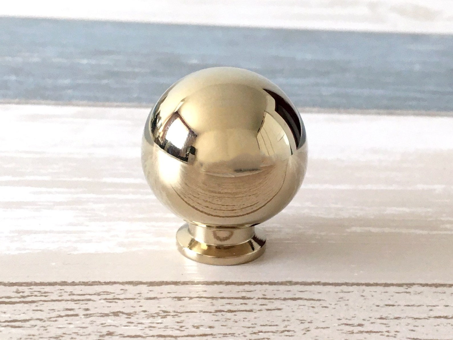 Brass Knob Polished Brass Drawer Knobs Pull Brass Cabinet Knob - Etsy