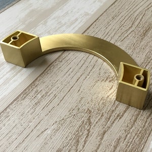 3.75 5 Half Circle Cabinet Pull Handles Dresser - Etsy