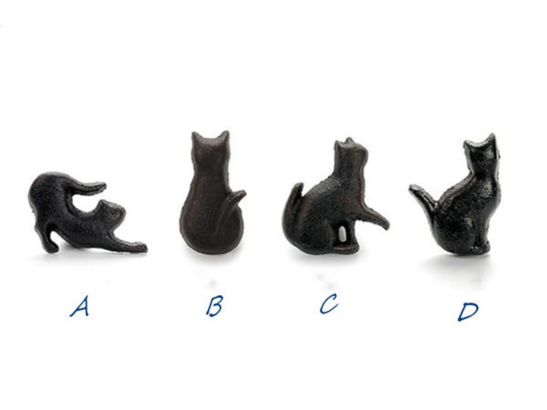 Cat Drawer Knob Pull Cabinet Knob Pulls Dresser Knobs Cast Iron Antique ...