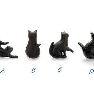 Cat Drawer Knob Pull Cabinet Knob Pulls Dresser Knobs Cast Iron Antique ...