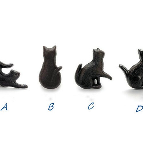 Cat Drawer Pull Knob Cabinet Knob Pulls Dresser Knobs Cast - Etsy