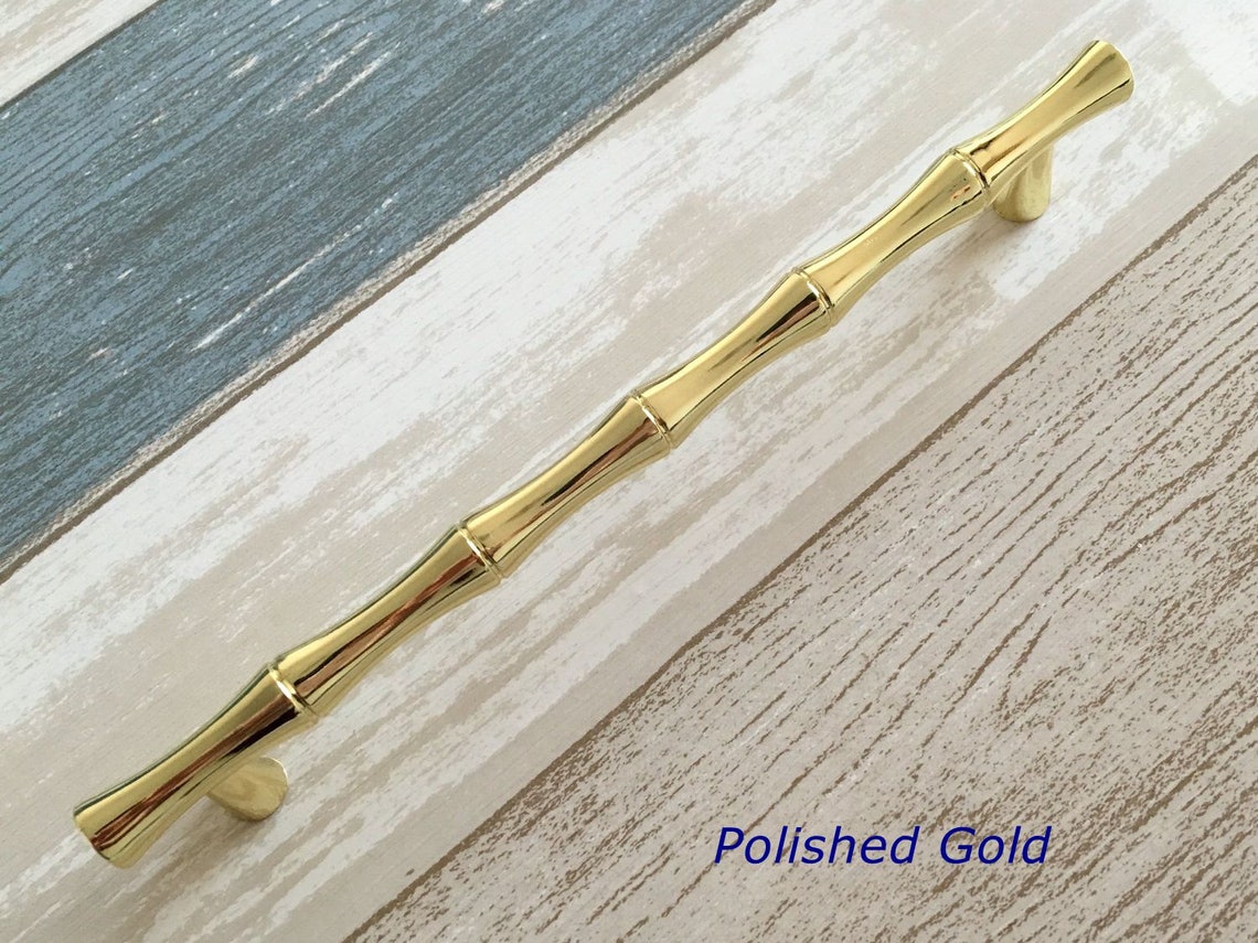 6.25 Bamboo Cabinet Handle Pull Drawer Pulls Handles - Etsy