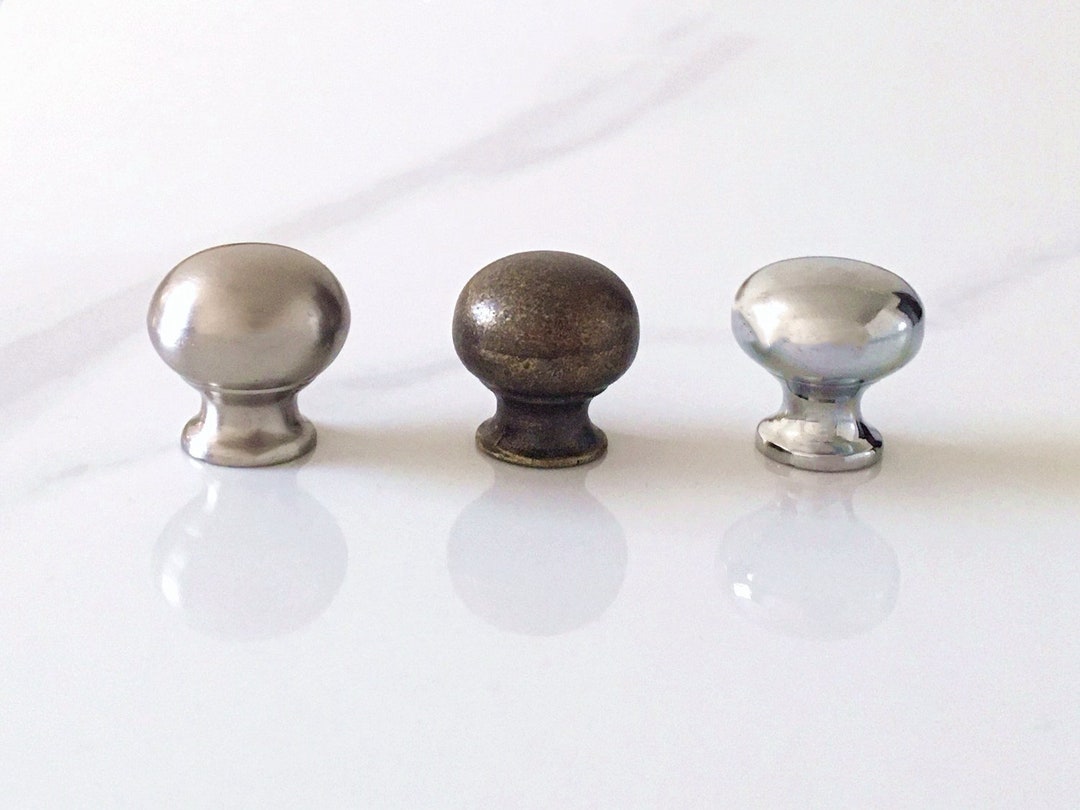 0.7" 18 Mm Small Knobs Small Ball Drawer Pulls Tiny Drawer Knob Small Cabinet Knob Dresser Pull ...