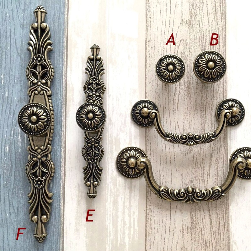 Vintage Drawer Pulls - Etsy
