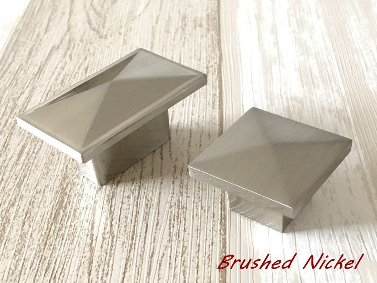 Square Knob Rectangular Drawer Knobs Pull Handles Dresser Pull Handle ...