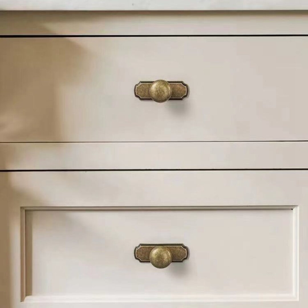 Cabinet Knob Back Plate Drawer Pulls Backplate Rustic Door Handle ...