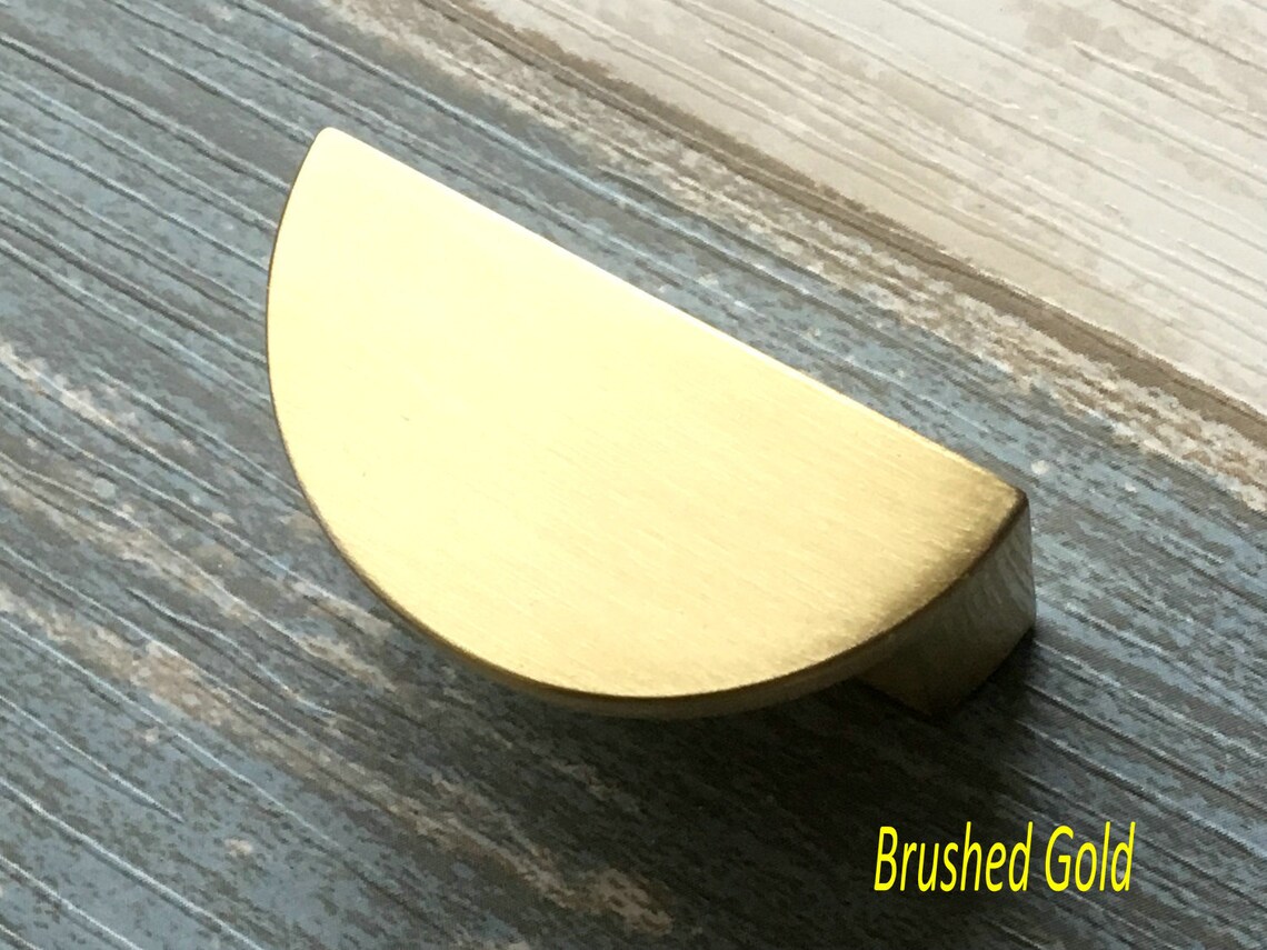 1-1/4 C-C Half Moon Circle Drawer Pull Handles Dresser - Etsy