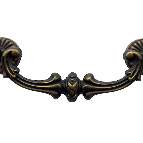 Antique Bronze Drop Bail Cabinet Pull Handle Drawer Bail - Etsy