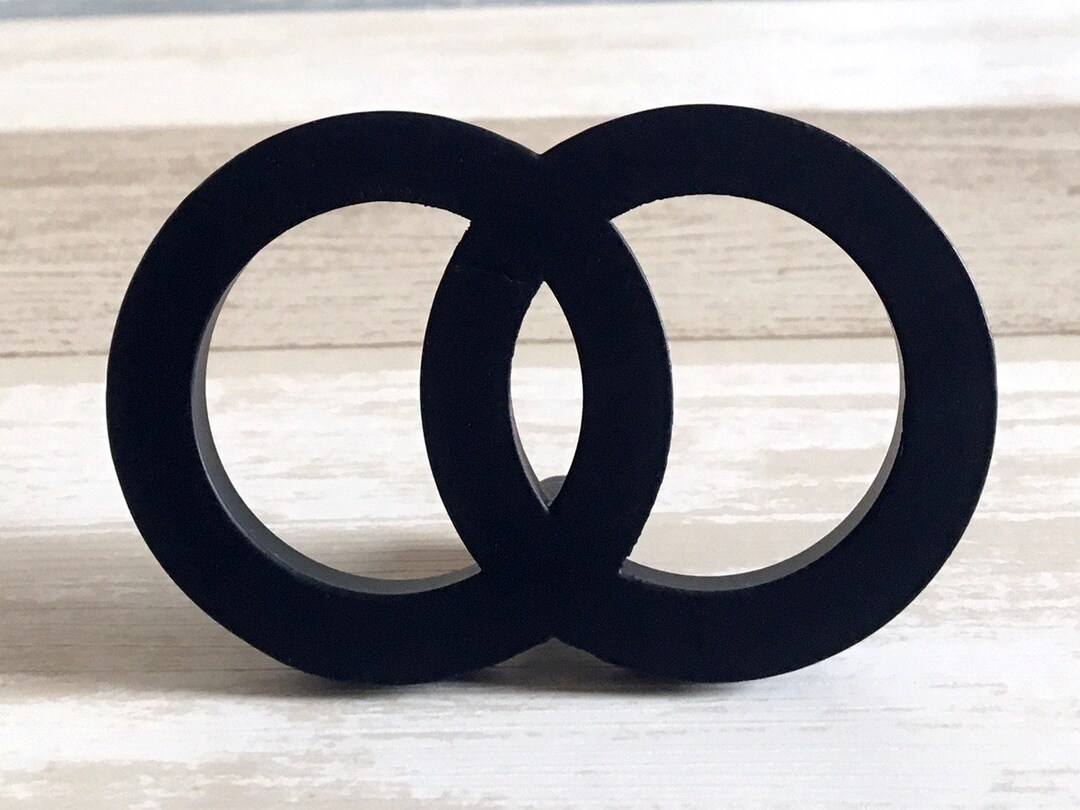 Matte Black Circle Drawer Pull Cabinet Knob Dresser Knobs Drawer Pulls ...