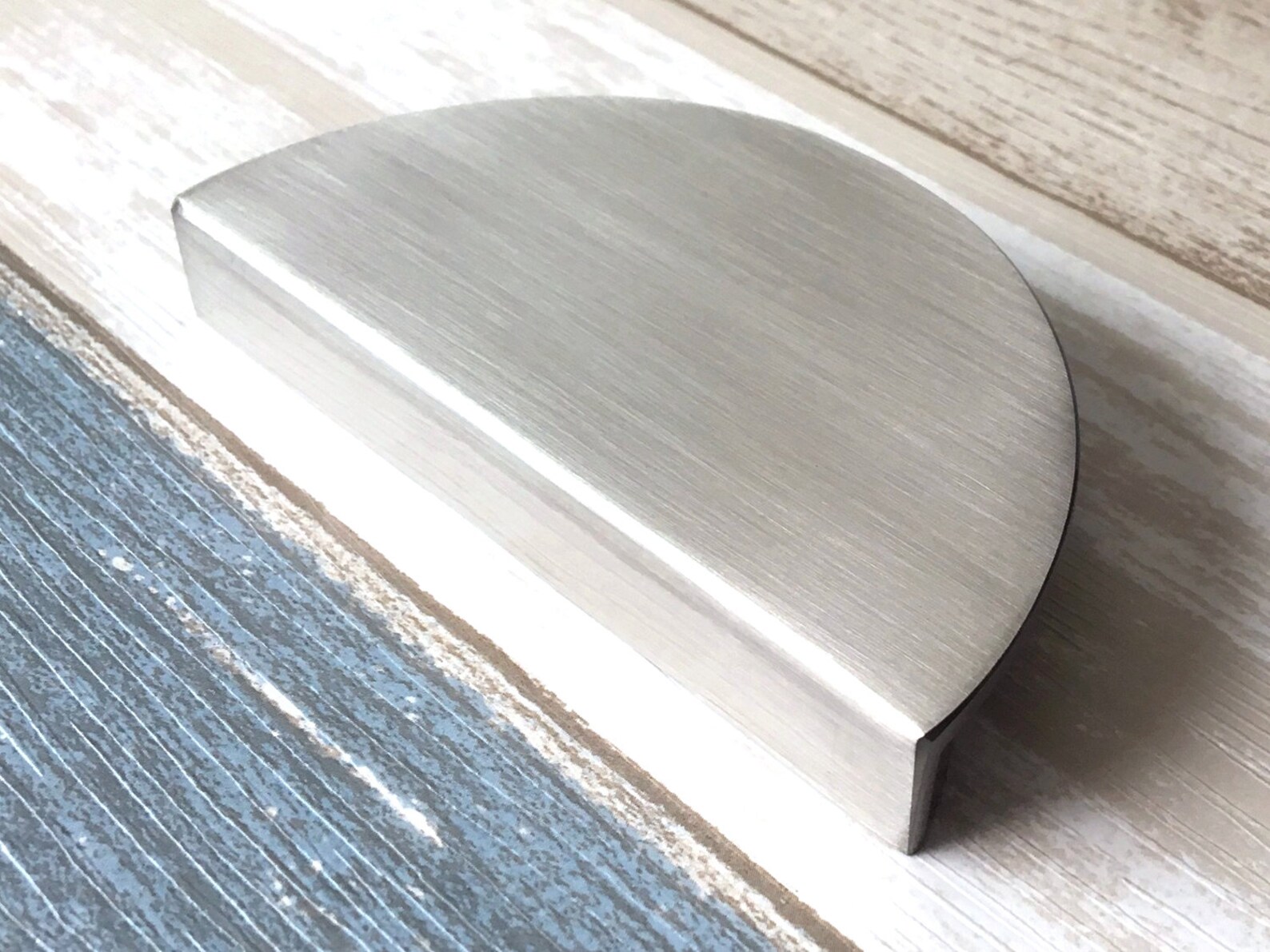 1.25 2.5 C-C Half Circle Pulls Brushed Nickel | Etsy