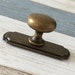 Cabinet Knob Back Plate Drawer Pulls Backplate Rustic Door Handle ...