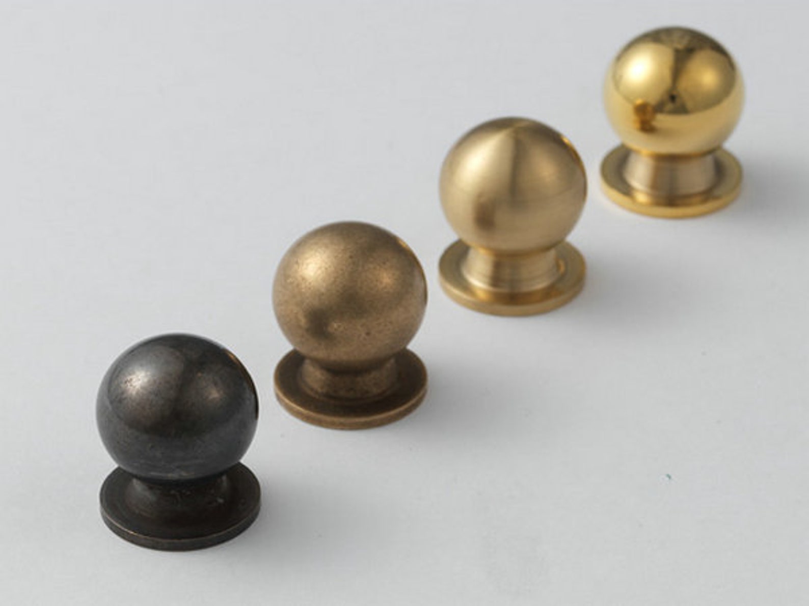 Brass Knobs Brass Drawer Pulls Tiny Brass Drawer Knob Small - Etsy UK