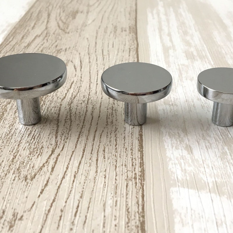 Chrome Knobs - Etsy