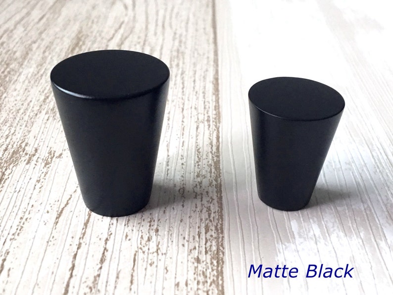 Cone Tapered Knob Taper Knobs Conical Drawer Knob Pull Cabinet | Etsy