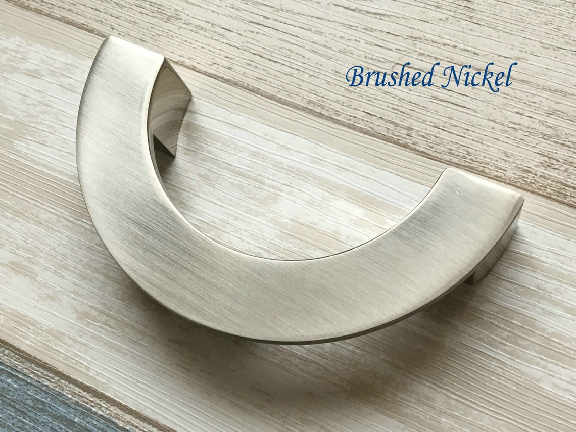 3.75 5 Half Circle Cabinet Pull Handles Dresser - Etsy