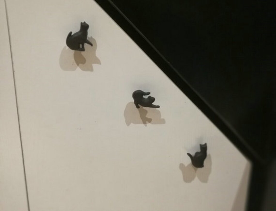Cat Drawer Knob Pull Cabinet Knob Pulls Dresser Knobs Cast | Etsy