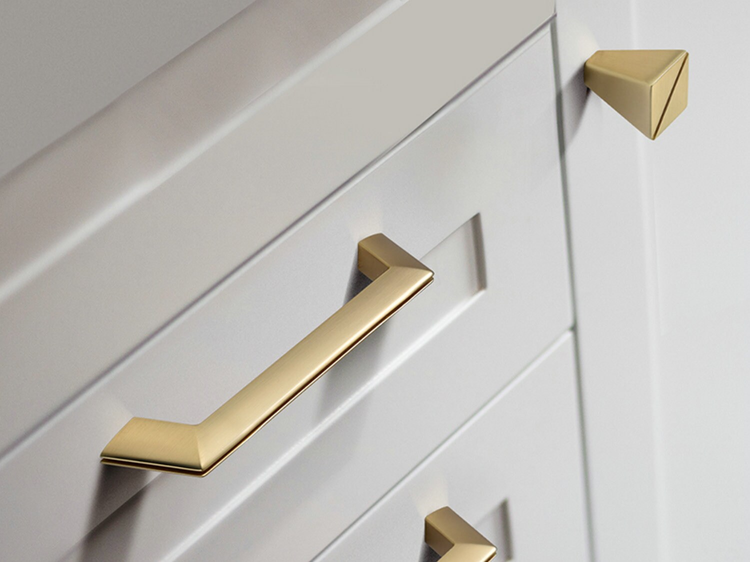 Gold Cabinet Handles Pulls Drawer Pull Handles Dresser Pulls | Etsy