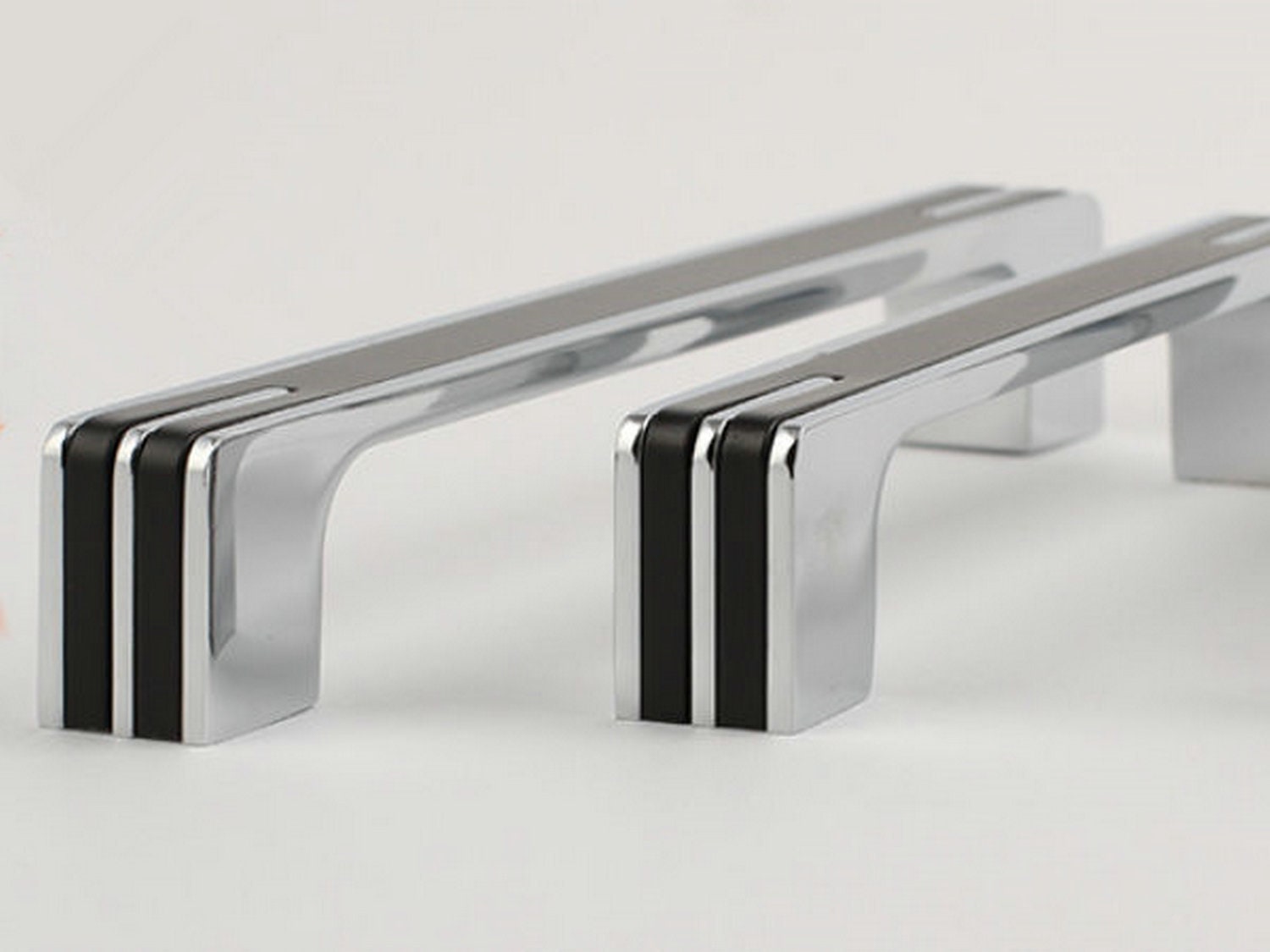 Cabinet Pull Handles Drawer Handles Chrome Black White Silver - Etsy ...