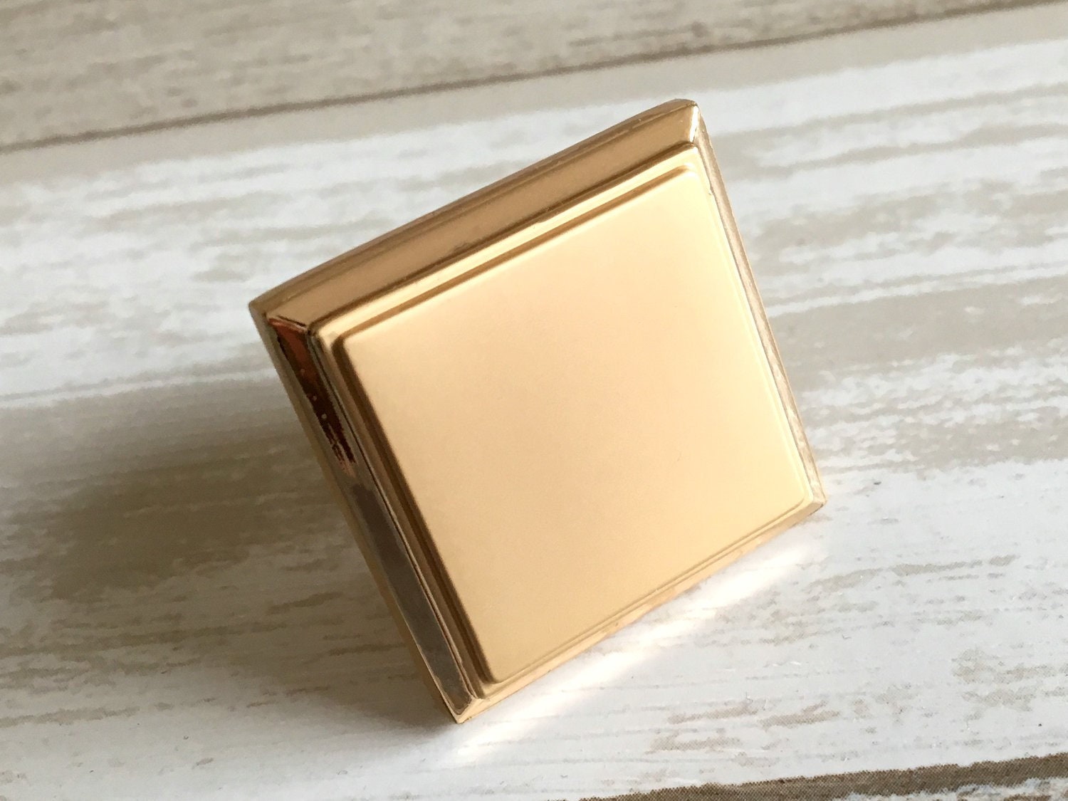 Gold Cabinet Handles Pulls Square Knob Drawer Pull Handles | Etsy