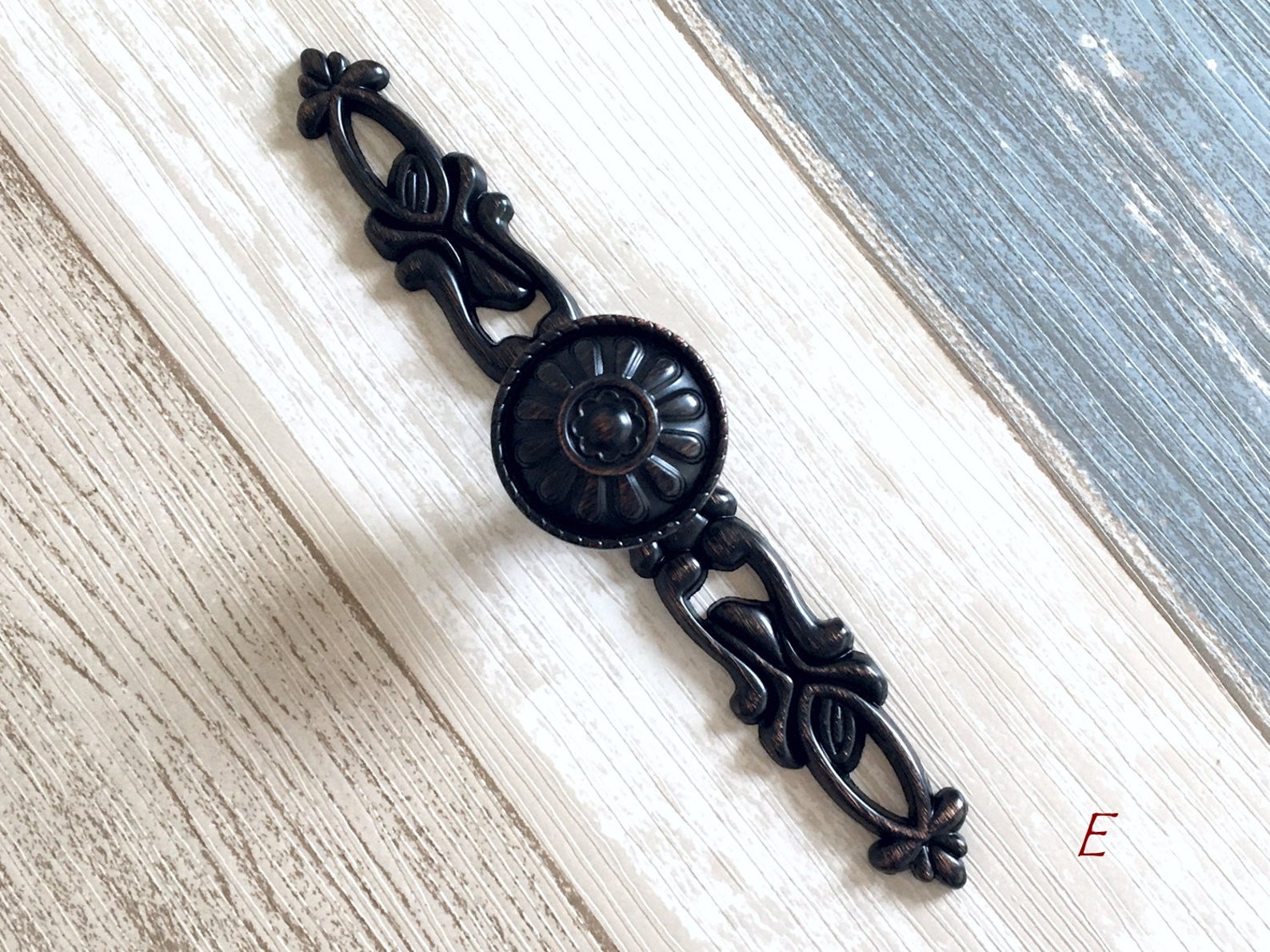 Vintage Look Knob Back Plate Drawer Pulls Backplate Rustic | Etsy