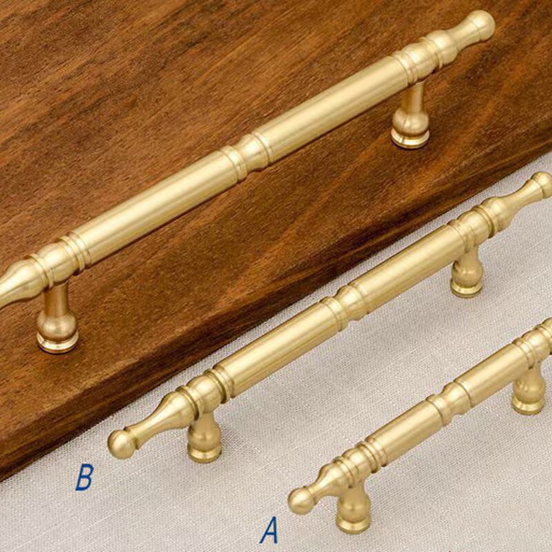Brass Drawer Pulls - Etsy