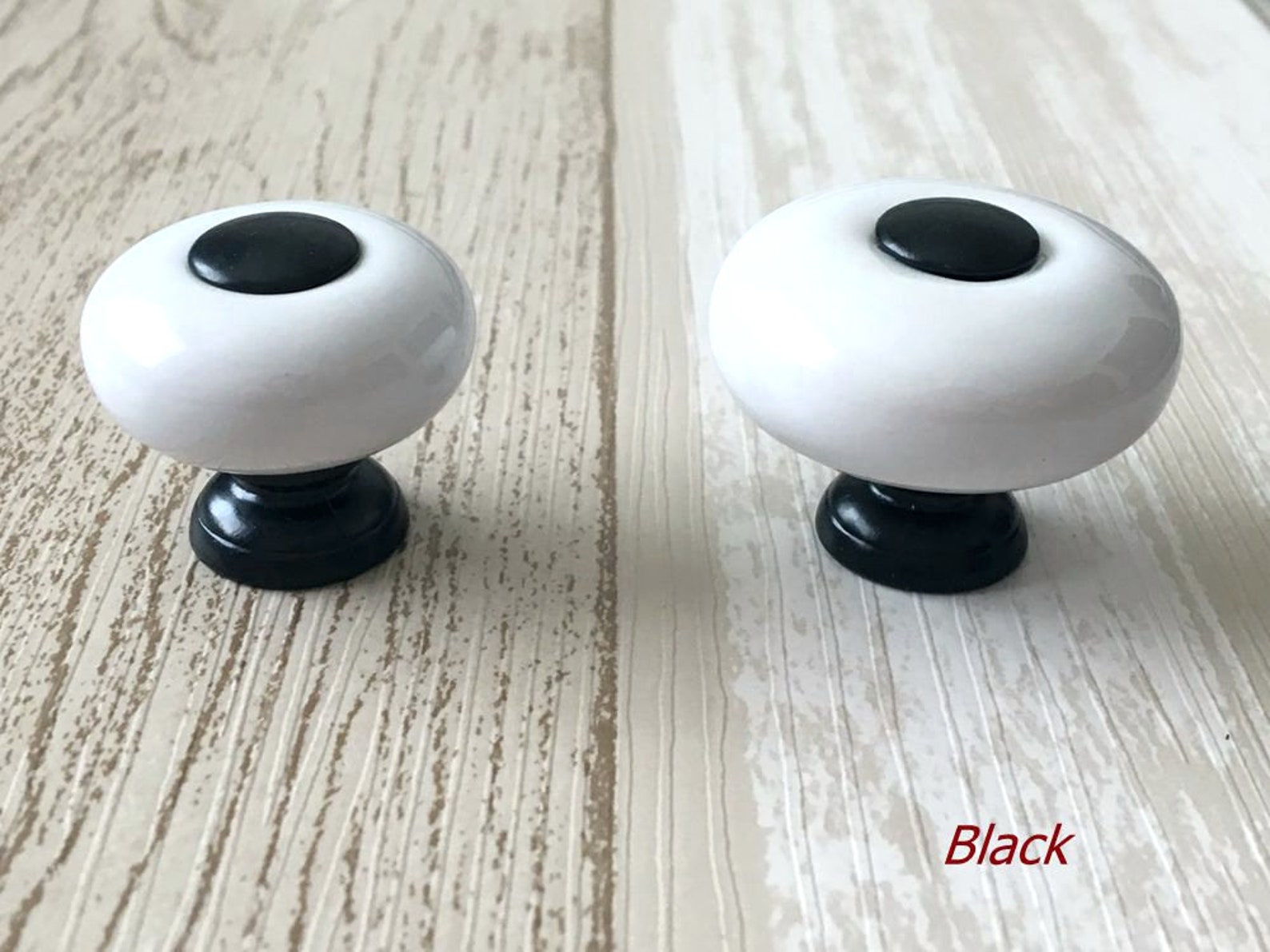 White Knob Cabinet Knobs Pulls Handles Drawer Pull Handles | Etsy