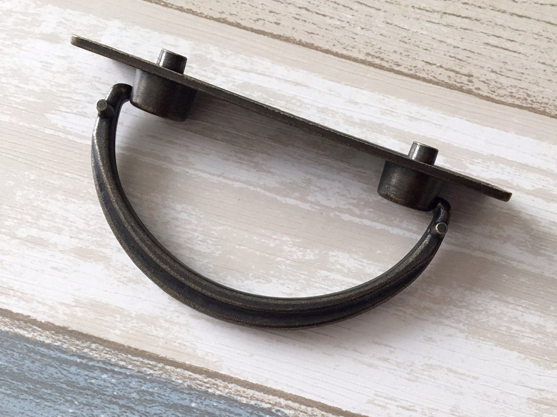 2 1/2 Vintage Style Bail Drawer Pulls Handle Dresser - Etsy