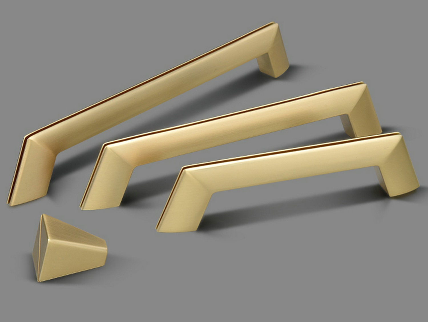 Gold Cabinet Handles Pulls Drawer Pull Handles Dresser Pulls | Etsy
