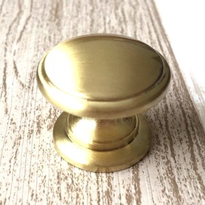 3 C-C Brushed Gold Cup Pull Handle Gold Drawer Pull Handles Cabinet ...