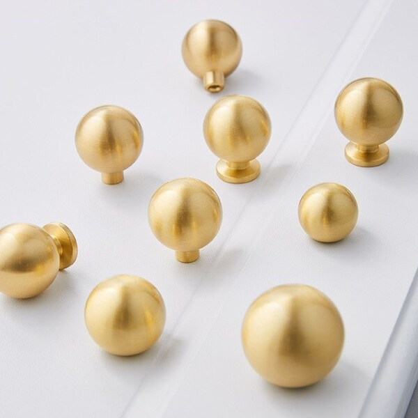 Brass Knobs - Etsy