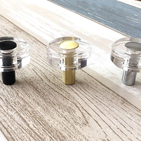 Acrylic Knobs - Etsy