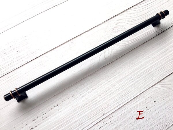 Black Copper Cabinet Handles Pulls Drawer Pull Handles Dresser | Etsy