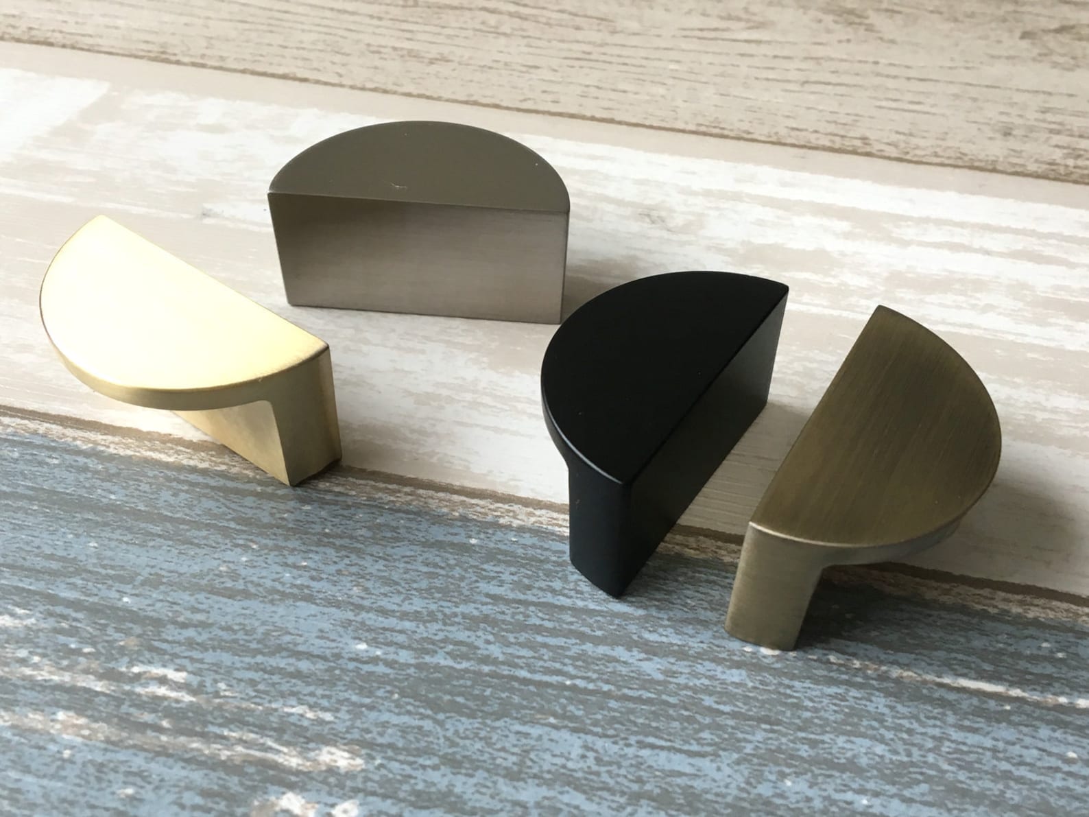 1-1/4 C-C Half Moon Circle Drawer Pull Handles Dresser - Etsy