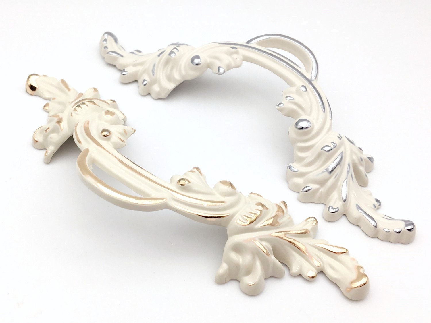 2.5 Drawer Pull Handles Cabinet Pulls Handle Creamy | Etsy