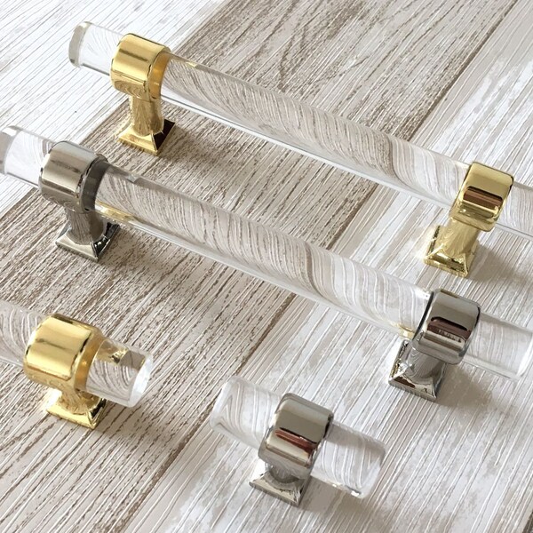 Lucite Hardware - Etsy