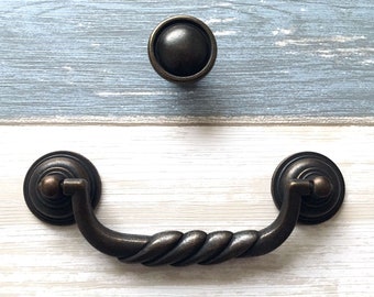 5.25 Vintage Style Bail Drawer Pull Handle Antique | Etsy
