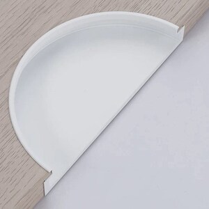 Half Circle Moon Cabinet Pulls Handles Recessed Drawer Pull Handles ...