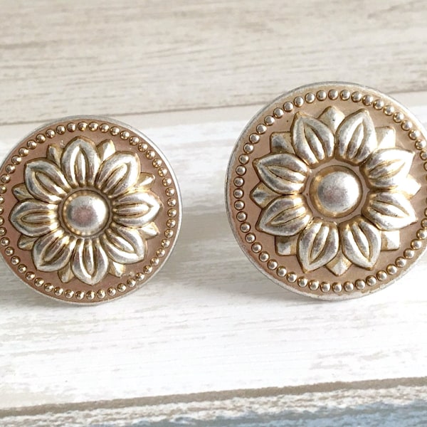 Flower Drawer Knob - Etsy