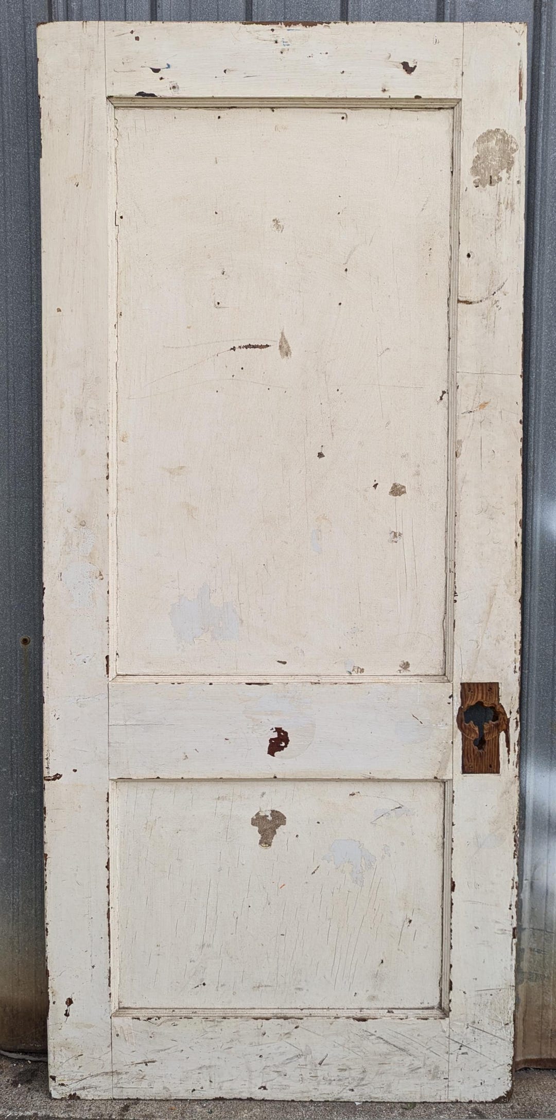 2 Available 30"x77" Antique Vintage Old Reclaimed Salvaged Solid Wood ...