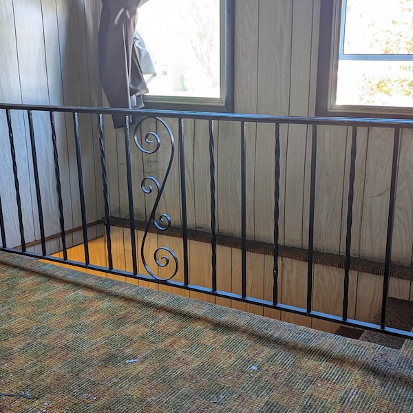 Reclaimed Wrought Iron Railing - Etsy