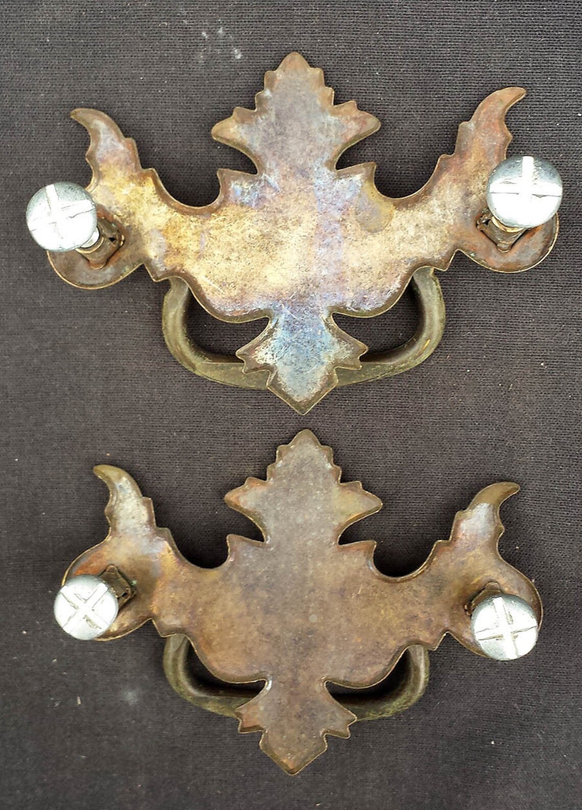 3 Availble Pair Vintage Colonial Metal Dresser Drawer | Etsy