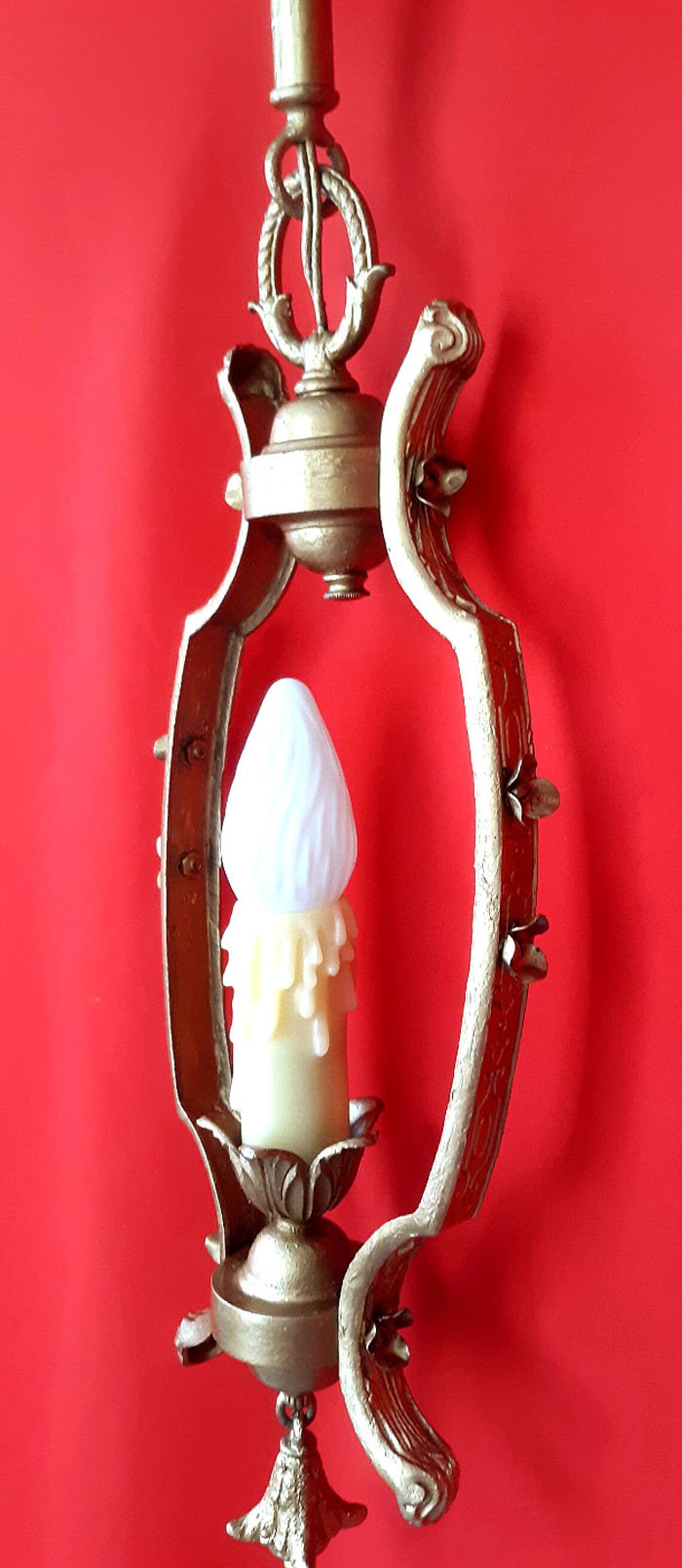 Antique Vintage Hanging Ceiling Pendant Light Neo-classical - Etsy