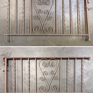 Lot 7 (55ft) Antique Vintage Old Salvaged Reclaimed Steel Wrought Iron ...