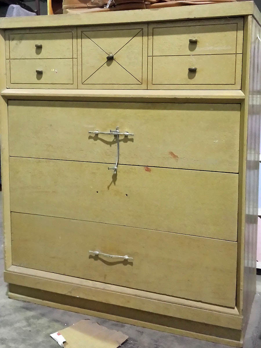 Vintage Art Deco Bassick-sack Dresser Drawer Cabinet Furniture | Etsy