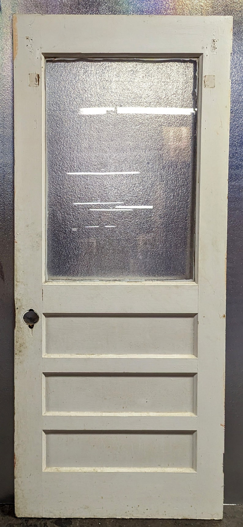 32x80 Antique Vintage Old Reclaimed Salvaged SOLID Wood Wooden Entry ...