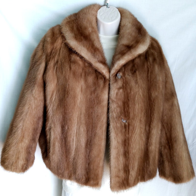 Vintage Fur Jacket - Etsy