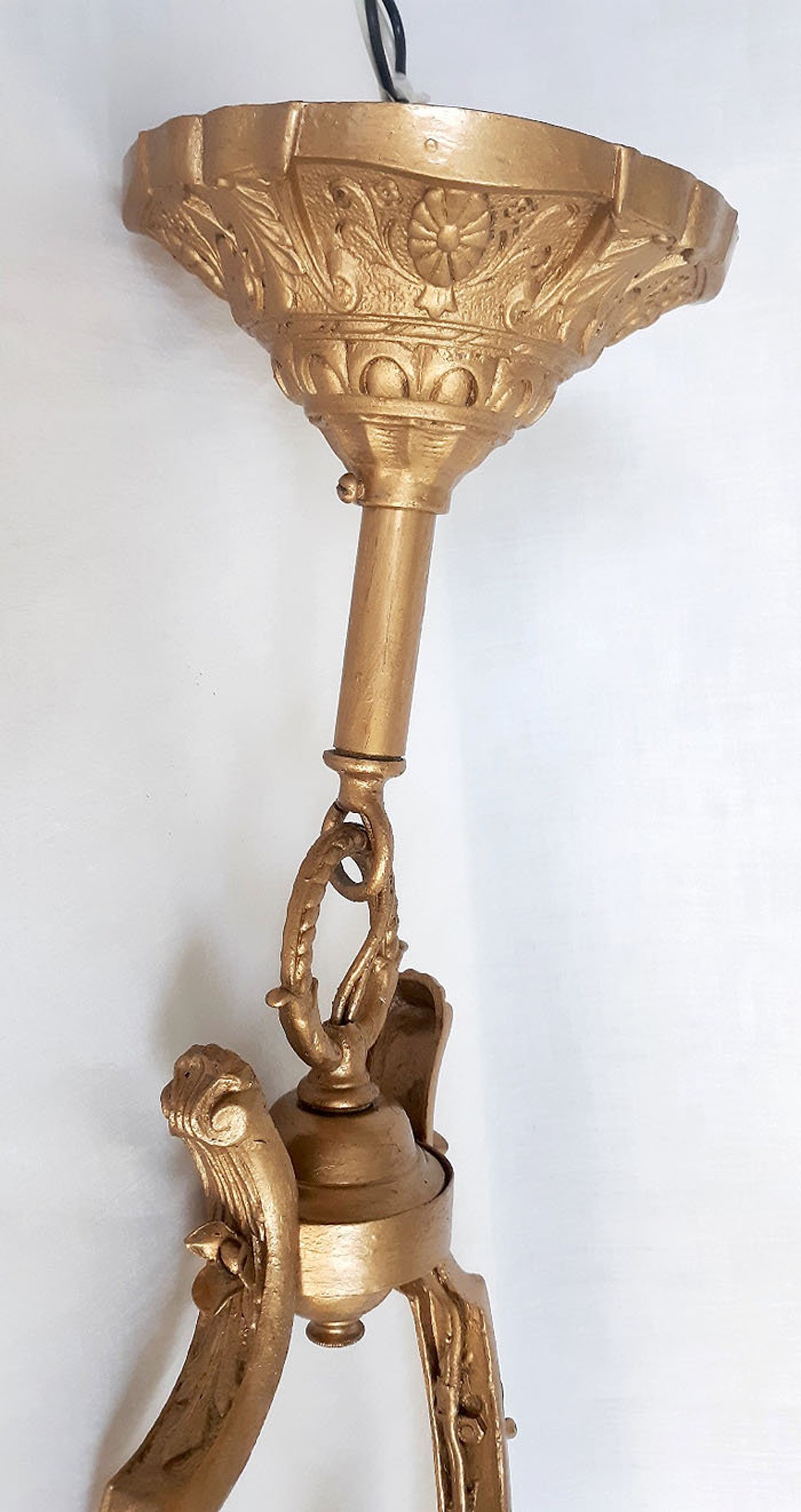 Antique Vintage Hanging Ceiling Pendant Light Neo-classical - Etsy