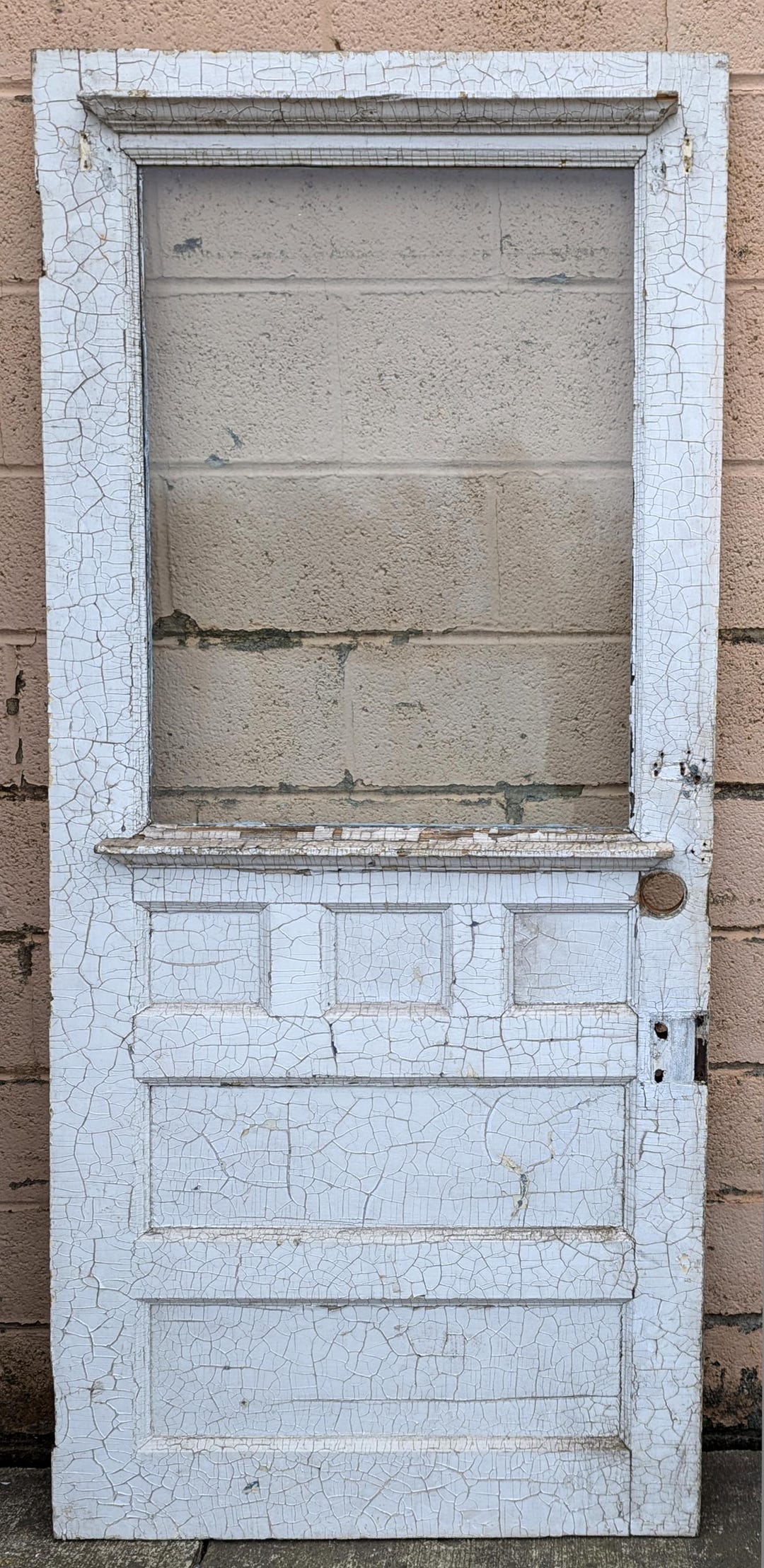 32"x77" Antique Vintage Old Reclaimed Salvaged SOLID Wood Wooden Entry ...