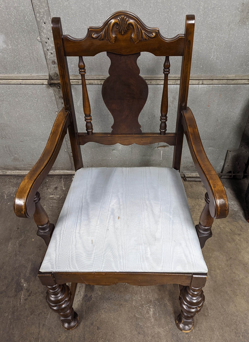 40h Antique Vintage Old drexel Solid Walnut - Etsy